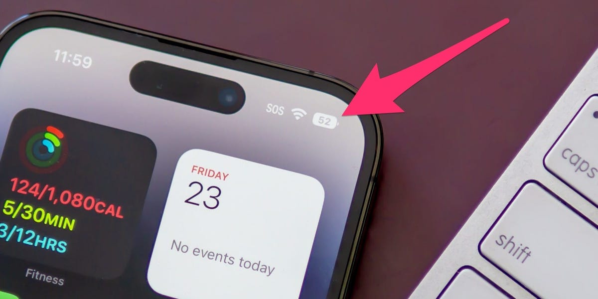 Apple added battery percentage back to the iPhone's status bar with iOS ...