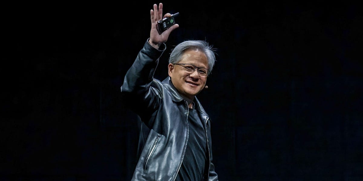 Nvidia CEO's signature leather jackets are so popular that websites are ...