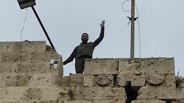 Watch: Terror Leader Julani Makes Rare Appearance In Aleppo, Ending ...