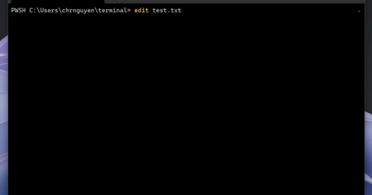 Microsoft’s Edit on Windows is a new command line text editor | The Markets Café